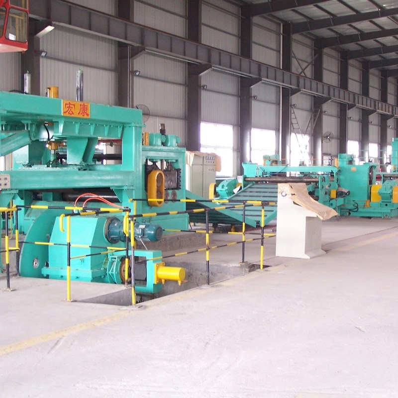 680 Rated Power Steel Coil Cutting Machine for Uncoiling and Leveling ...