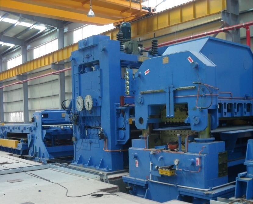 12000 Mm Cutting Width Steel Coil Uncoiling Leveling Mobile Shear ...