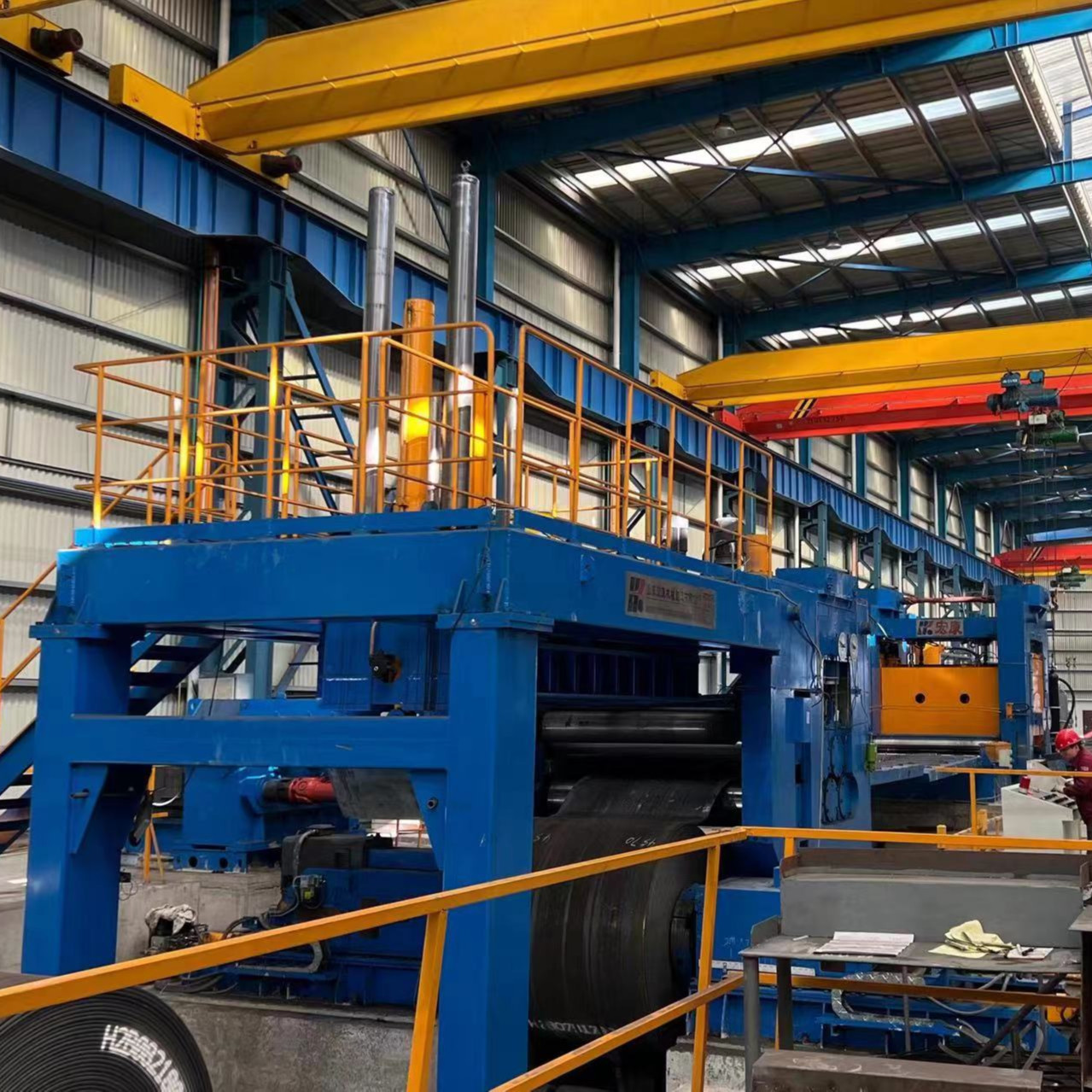 Leveling and Cross Cutting Line for Hot Rolled Steel Coil 10-25mm ...