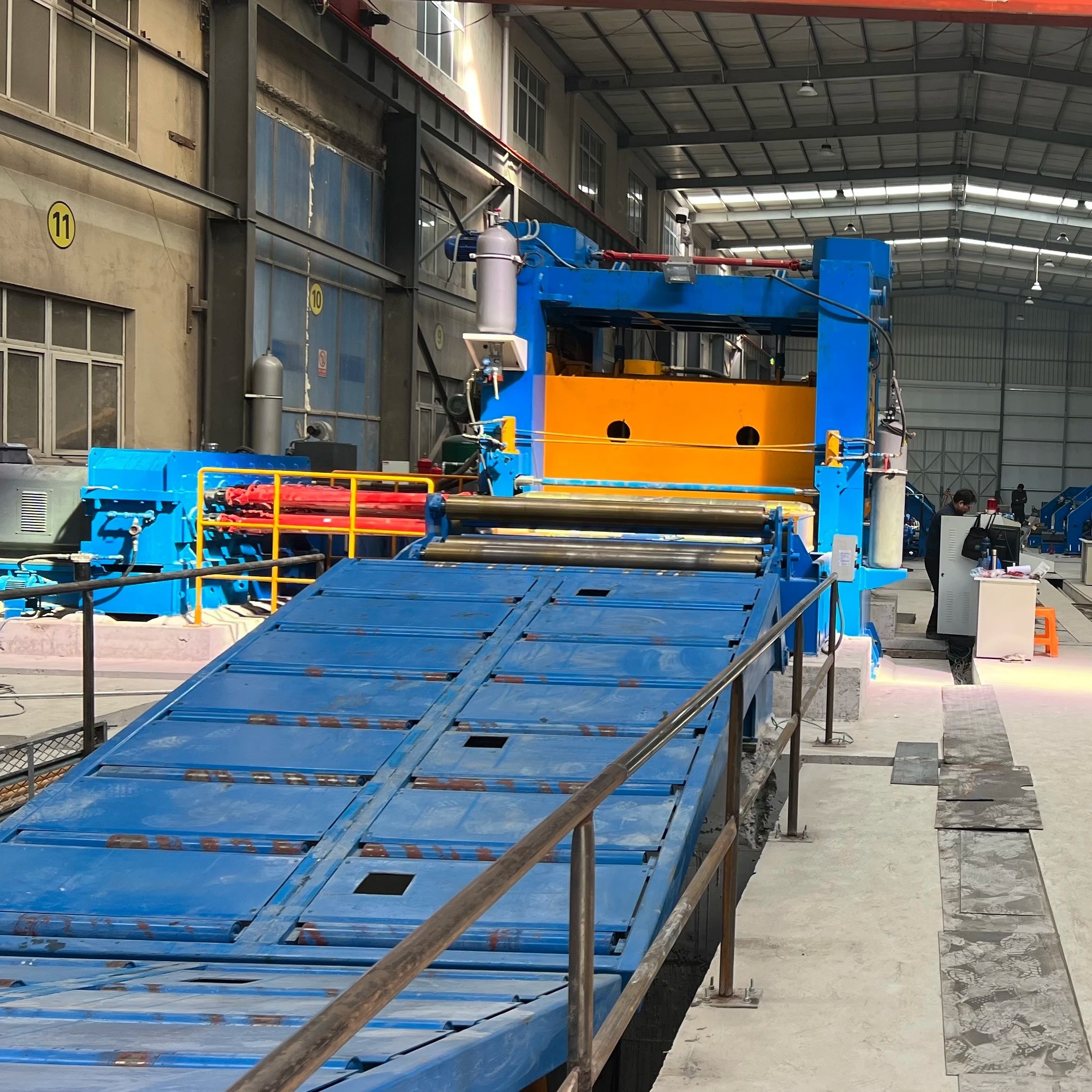 High Rigidity Uncoiling and Leveling Horizontal Cutting Production Line ...