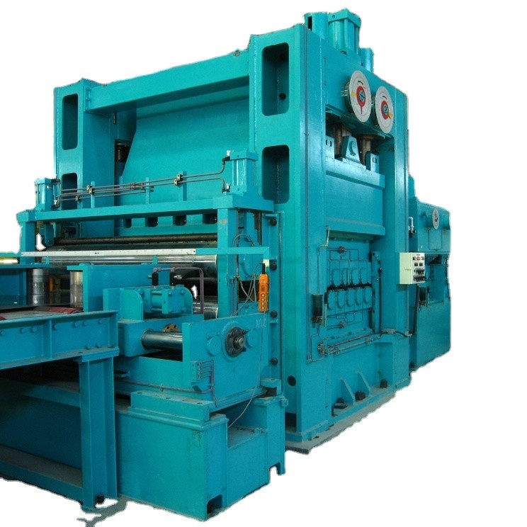 Metal Coil Uncoiling Leveling Mobile Shear Production Line with High ...